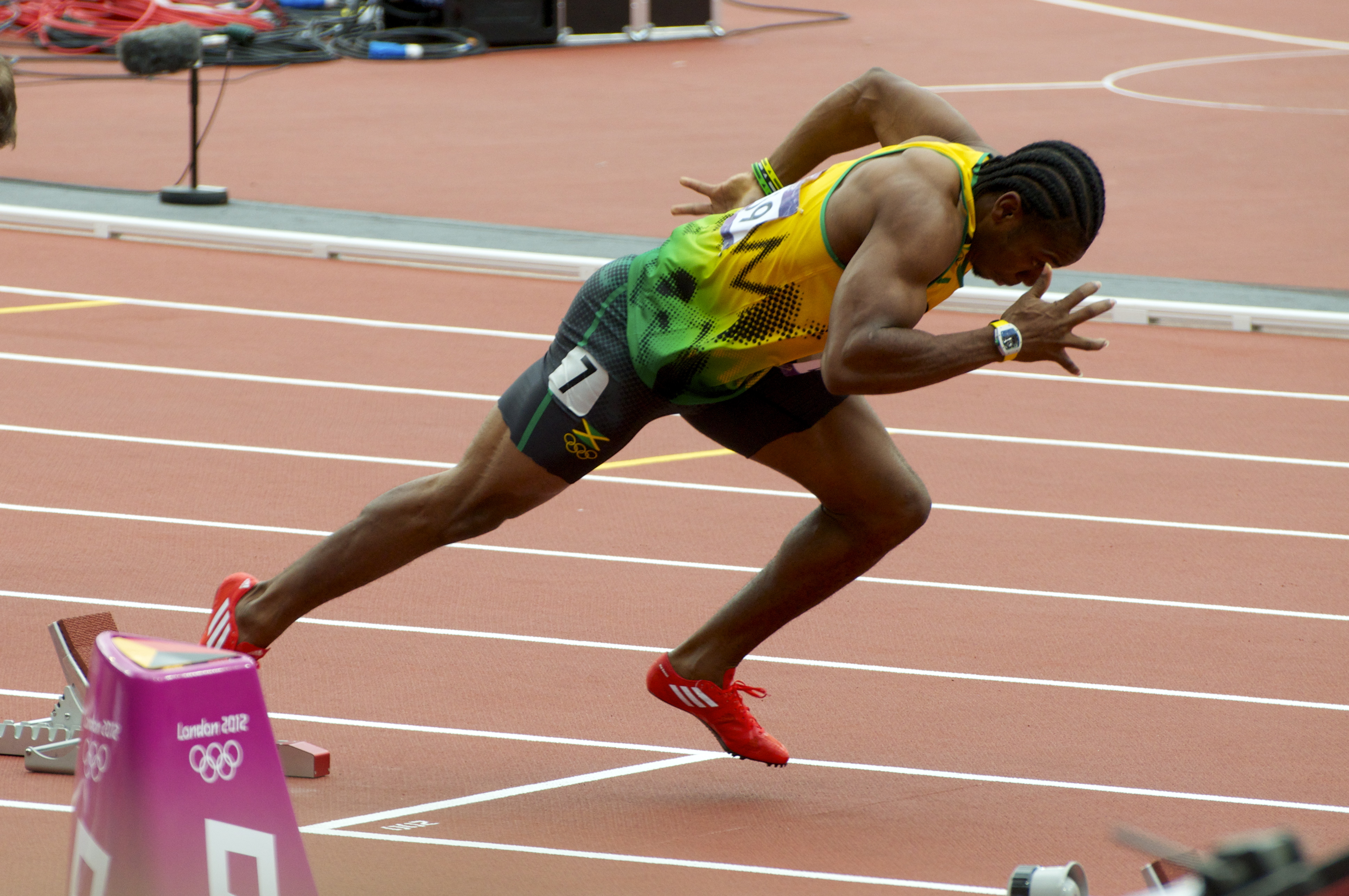 Using External Cueing To Improve Linear Acceleration